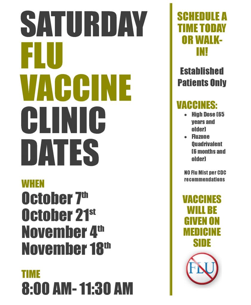 Flu Shot Clinic - Stephens City Family Medicine